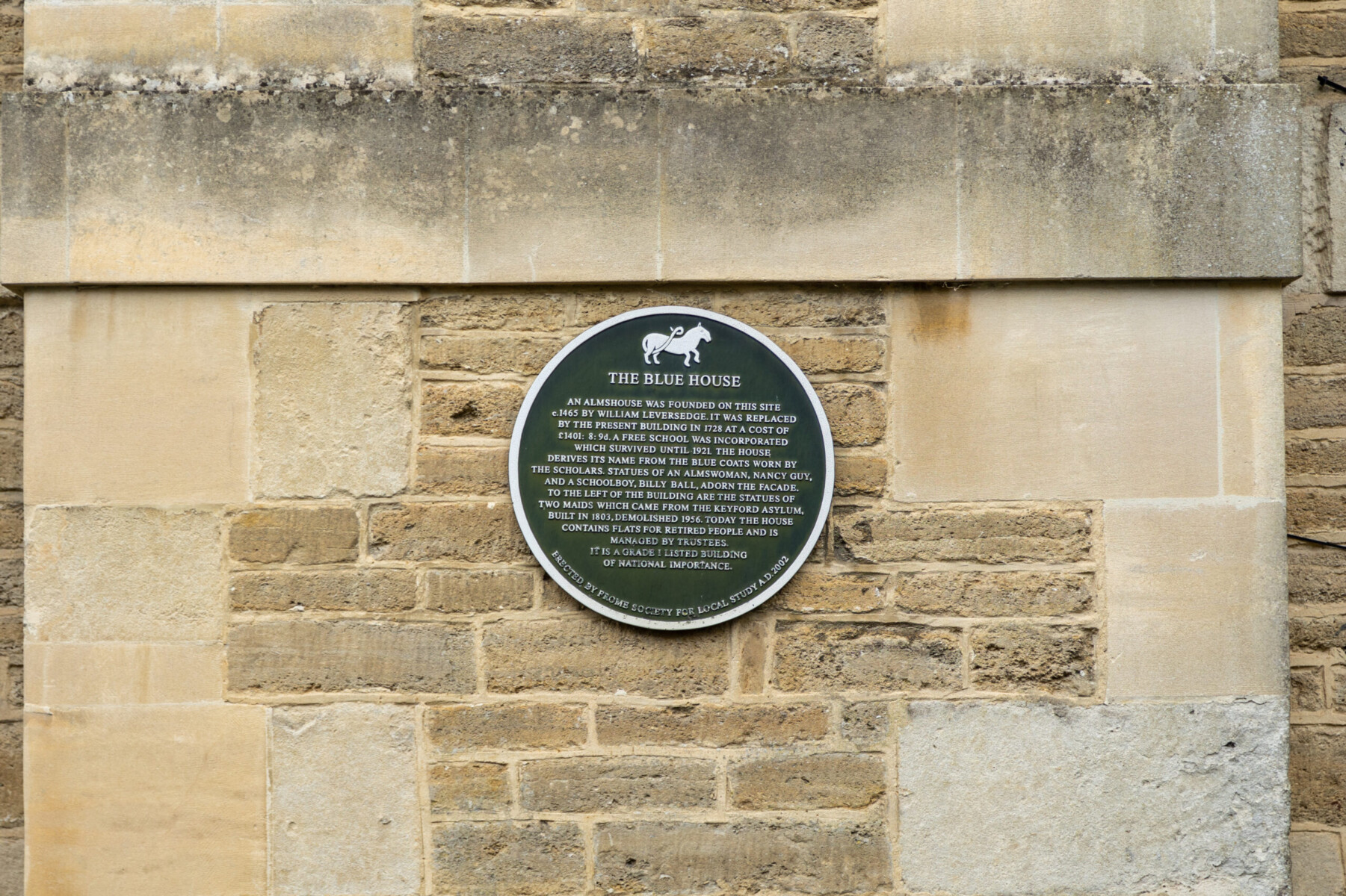 The Blue House, Frome - Almshouse & Sheltered Housing Scheme